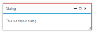 Appearance and styling in Angular Dialog control | Syncfusion