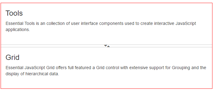 Syncfusion Splitter Apperance and Styling
