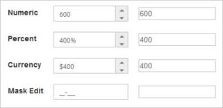 Integration | PercentageTextBox | ASP.NET | Syncfusion