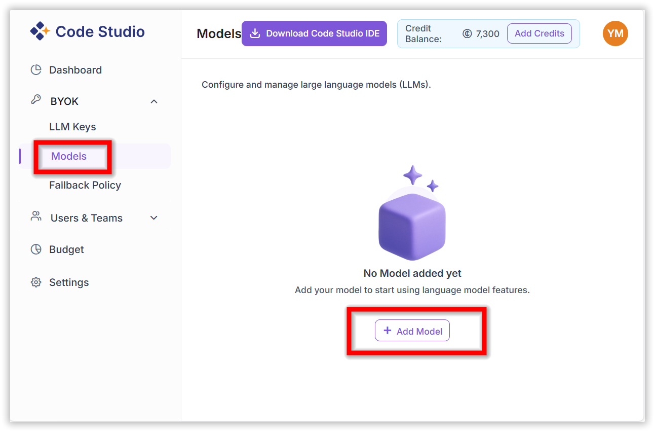 How to Add Local and BYOK Models