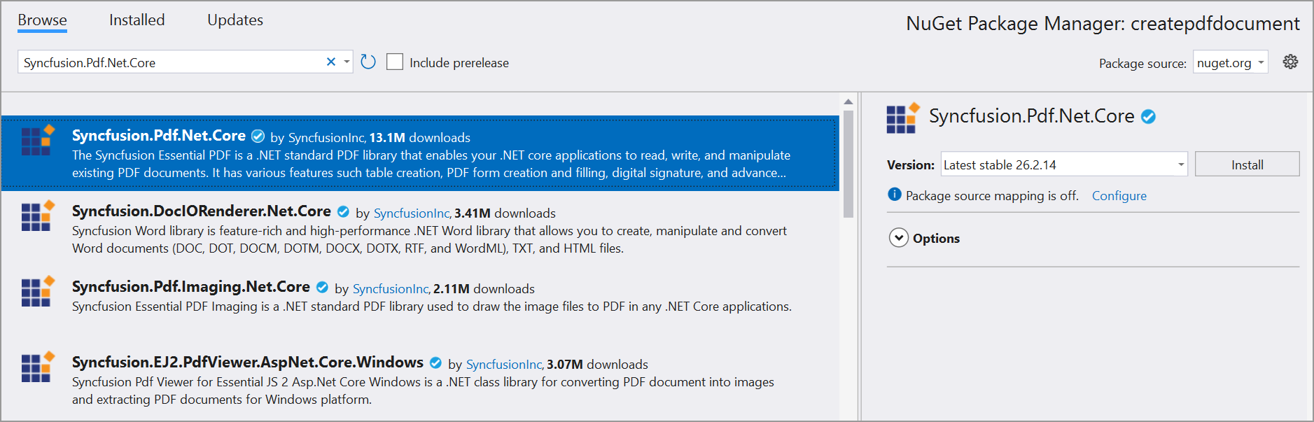 Create PDF document in AKS Environment | Syncfusion