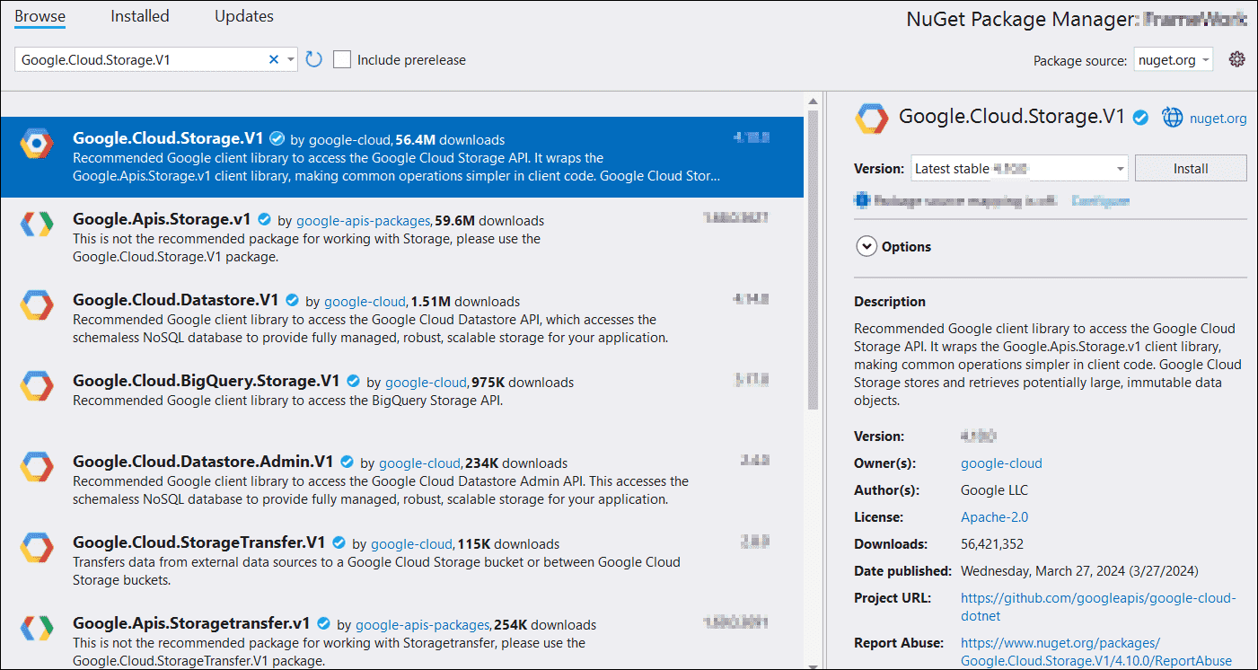 Load PDF file from Google cloud storage | Syncfusion