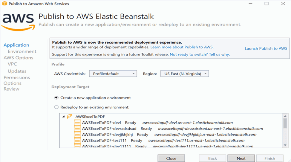 Blazor PDF Viewer deployment in AWS BeanStalk | Syncfusion