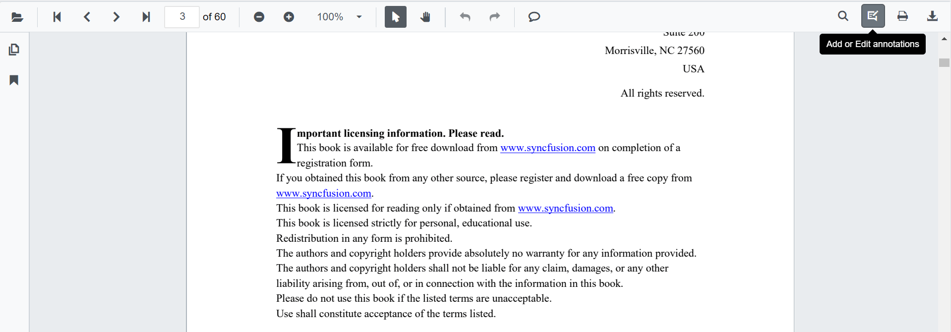 Import and Export annotations in Blazor SfPdfViewer | Syncfusion