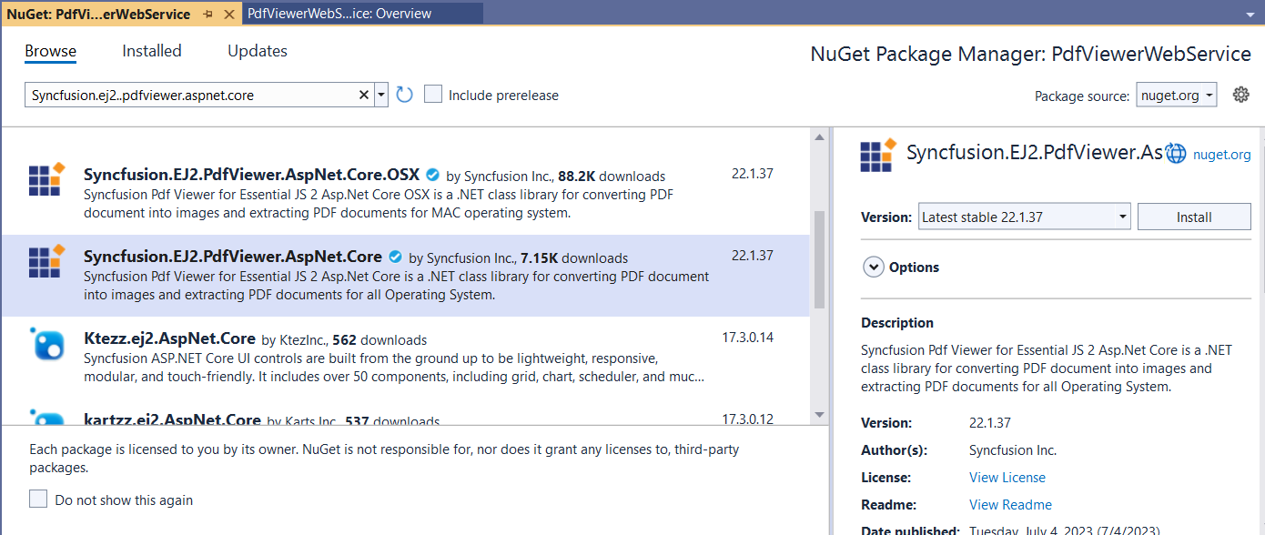 Create pdfviewer service in Typescript Pdfviewer control | Syncfusion