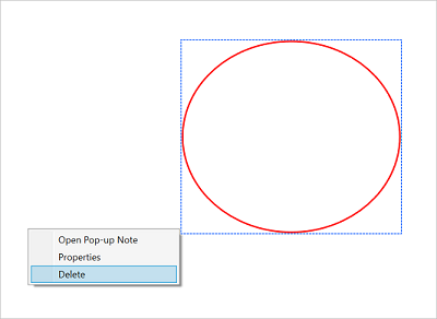 Shape Annotations in WPF Pdf Viewer control | Syncfusion