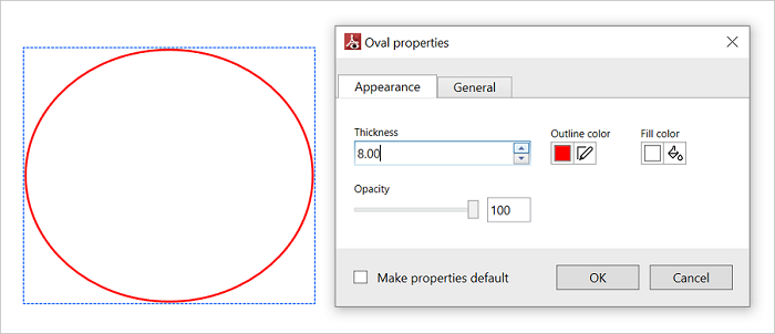 Shape Annotations in WPF Pdf Viewer control | Syncfusion