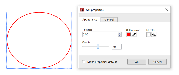Shape Annotations in WPF Pdf Viewer control | Syncfusion