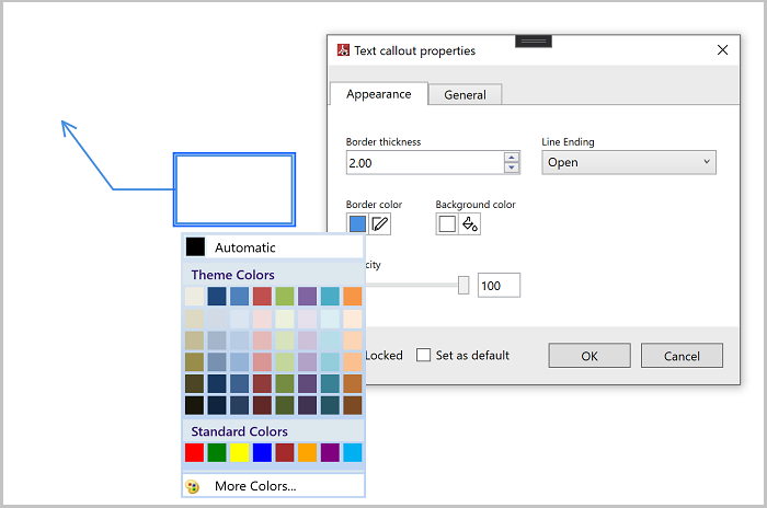 Text Callout Annotation in WPF Pdf Viewer control | Syncfusion®