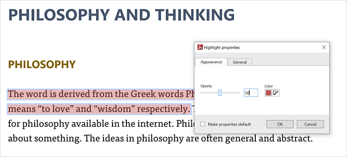 Highlight text in PDF files using WPF PDF Viewer | Syncfusion