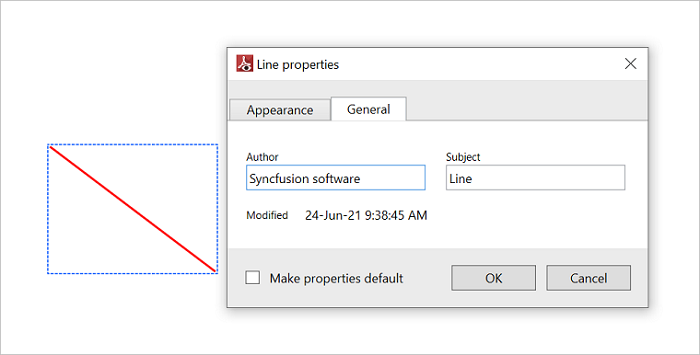 Shape Annotations in WPF Pdf Viewer control | Syncfusion