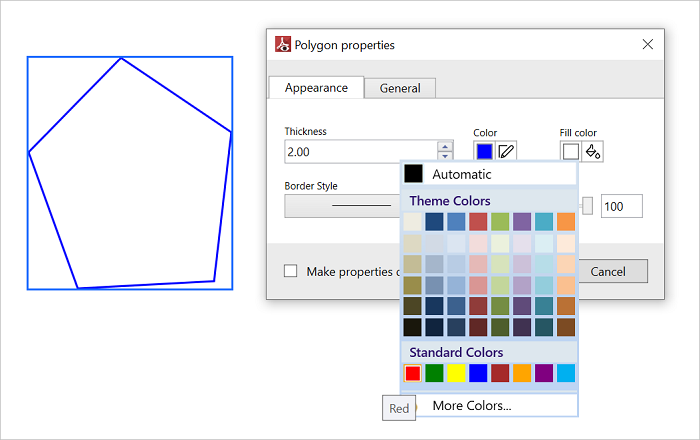 Shape Annotations in WPF Pdf Viewer control | Syncfusion
