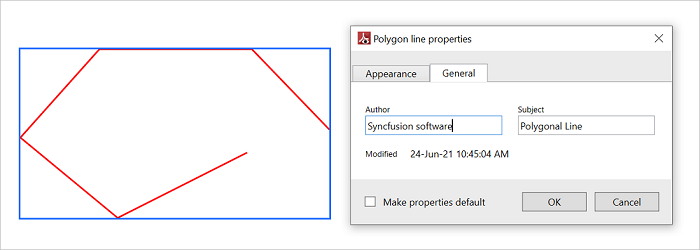 Shape Annotations in WPF Pdf Viewer control | Syncfusion