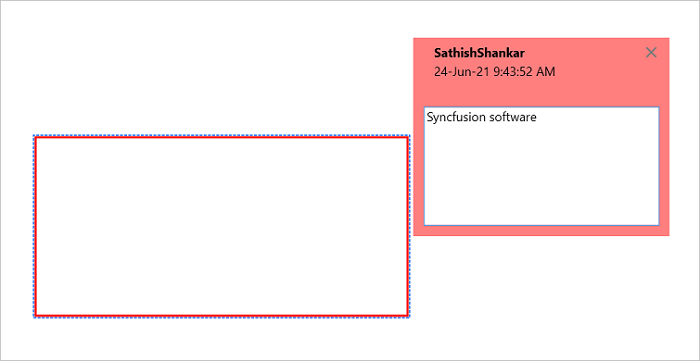 Shape Annotations in WPF Pdf Viewer control | Syncfusion