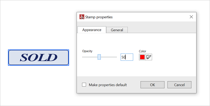 Stamp Annotation in WPF Pdf Viewer control | Syncfusion®