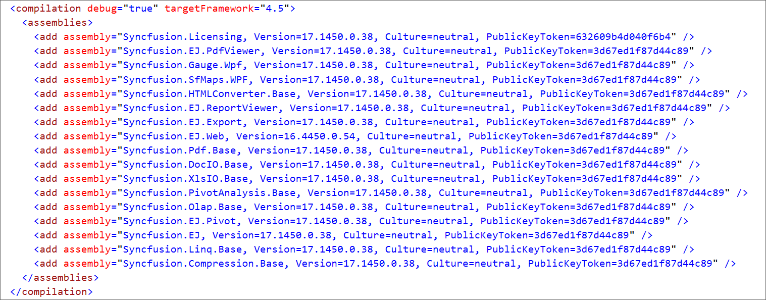 Project Templates Aspnet Web Forms Syncfusion