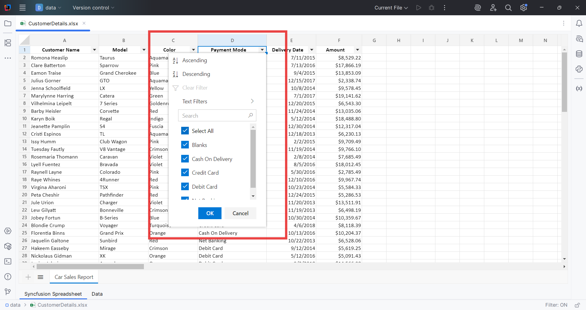 Getting Started | Extension | Syncfusion