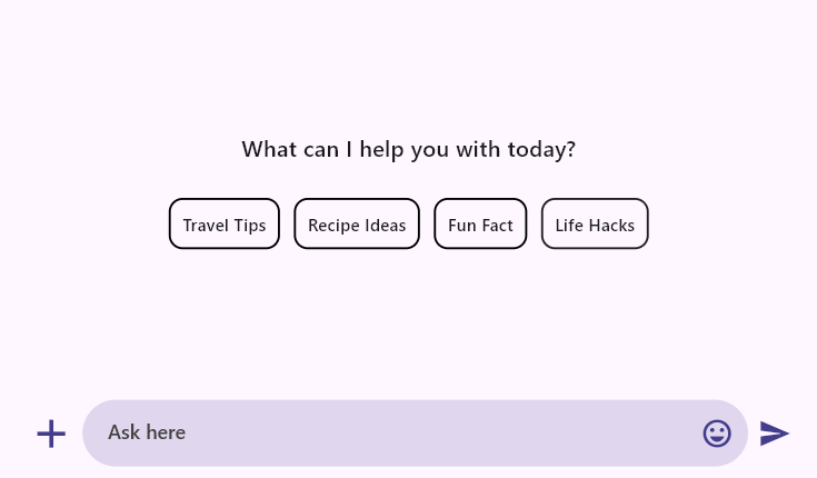 Composer in Flutter AI AssistView widget | Syncfusion