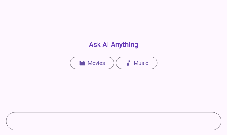 Placeholder in Flutter AIAssistView widget | Syncfusion