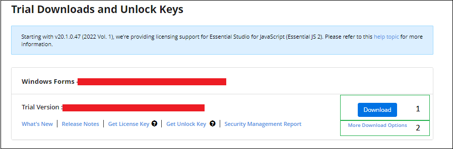 Downloading Syncfusion FileFormats offline installer - Syncfusion