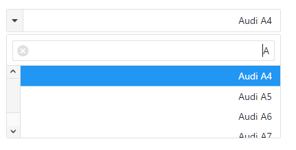 Getting Started with JSP DropDownList Control | Syncfusion