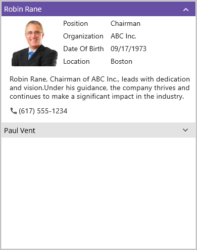 Appearance in .NET MAUI Accordion control | Syncfusion®