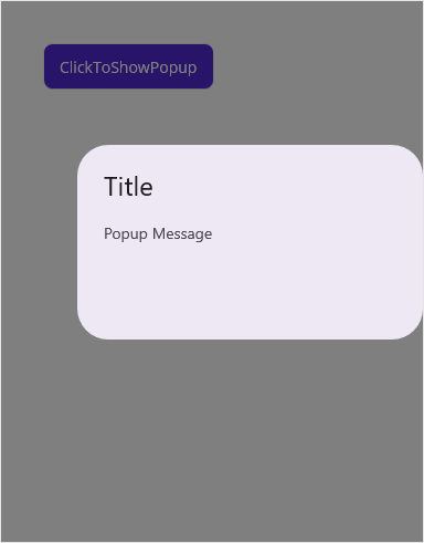 Popup Positioning in .NET MAUI Popup control | Syncfusion