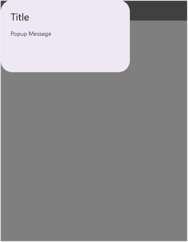 Popup Positioning in .NET MAUI Popup control | Syncfusion