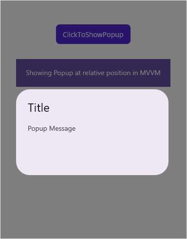 Popup Positioning in .NET MAUI Popup control | Syncfusion