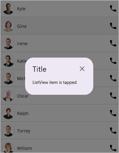 Popup Positioning in .NET MAUI Popup control | Syncfusion
