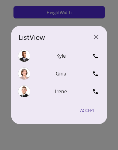 Popup Size in .NET MAUI Popup control | Syncfusion