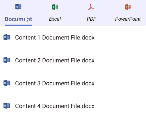 Tab Item Customization in .NET MAUI Tab View (SfTabView) | Syncfusion®
