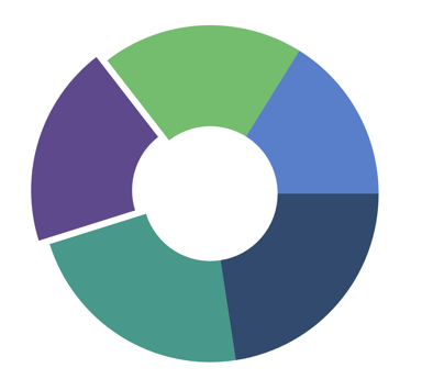 Explode segments in .NET MAUI Chart control | Syncfusion