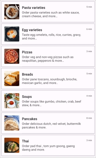 Item Border Customization in .NET MAUI ListView control | Syncfusion