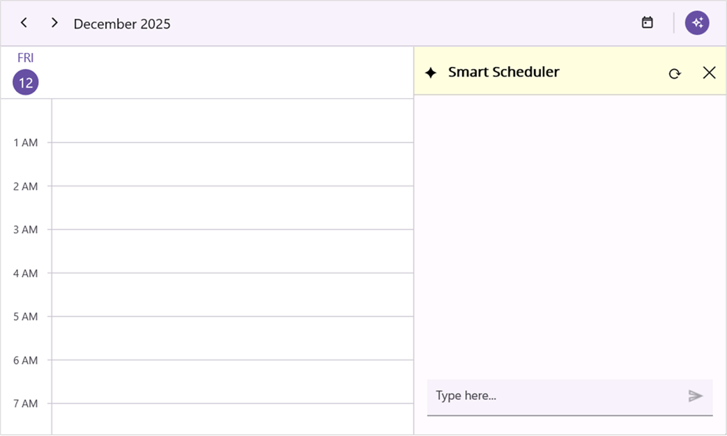 Working with .NET MAUI AI-Powered Scheduler control | Syncfusion®