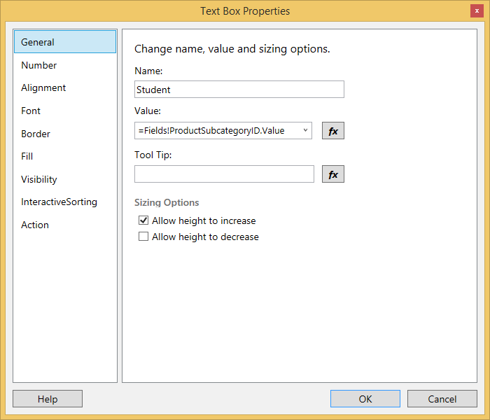 Draw TextBox Report Item | ReportDesigner | wpf | Syncfusion
