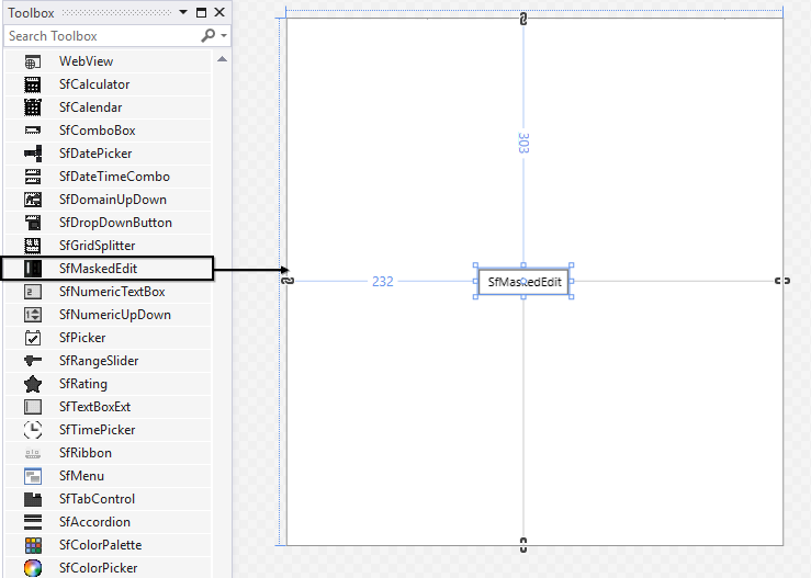 Getting Started With Uwp Masked Textbox Control Syncfusion