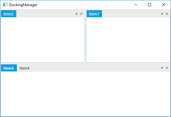 MDI/TDI functionalities in WPF Docking control | Syncfusion