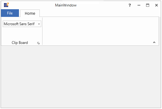 Ribboncombobox In Wpf Ribbon Control Syncfusion